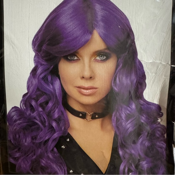 Spirit | Hair | Spirit Purple Curly Wig | Poshmark